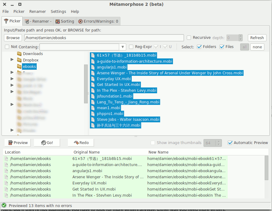 Cómo cambiar el nombre de archivos en Linux y también de directorios en ...
